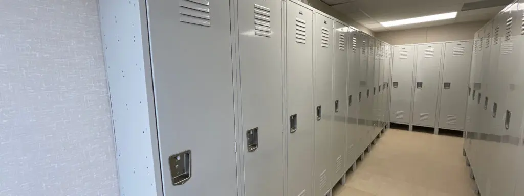 Modular Locker Room - What to know before you rent or buy.